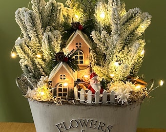 Winter Table Top Farmhouse Decor Christmas Holiday Gift - Etsy