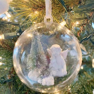 Christmas Angel Tree Ornament Secret Santa Christmas Gift - Etsy