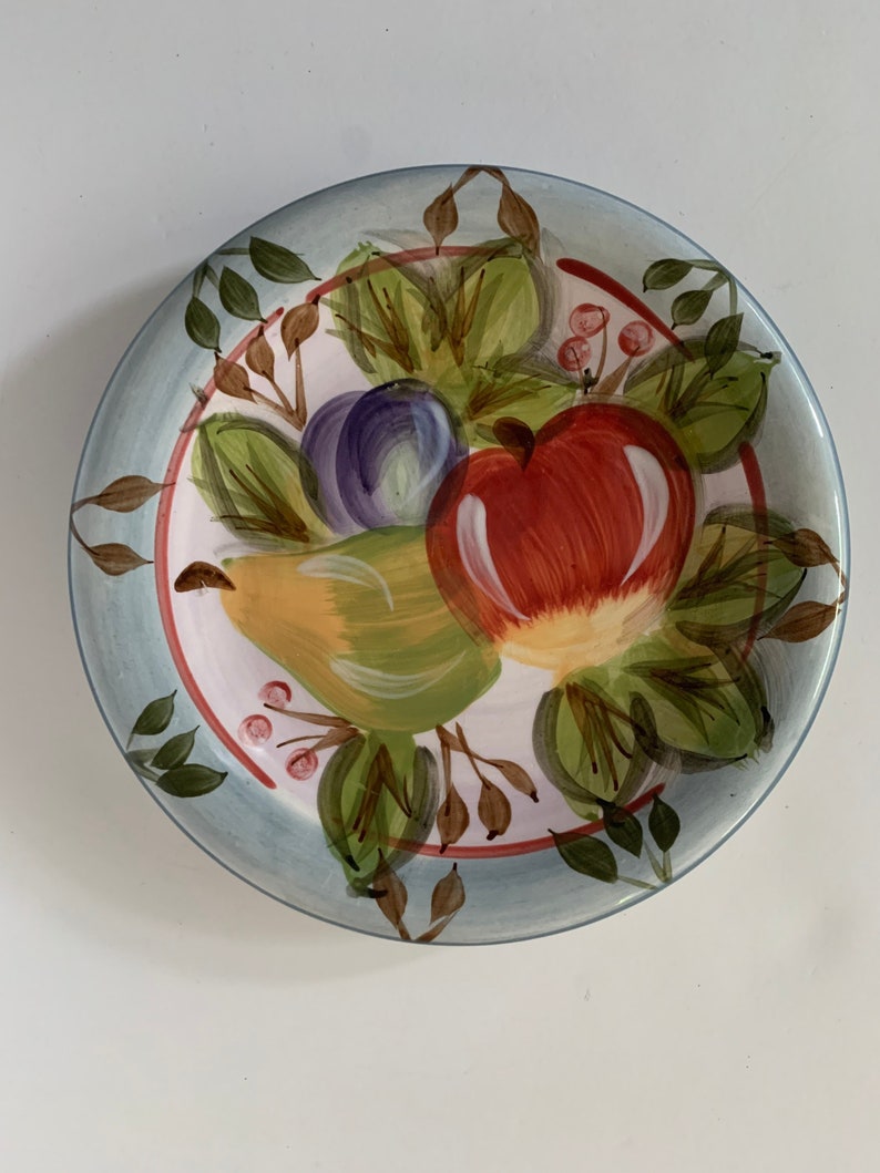 Black Forest Fruits Vintage Ceramic Plate by Heritage Mint - Etsy