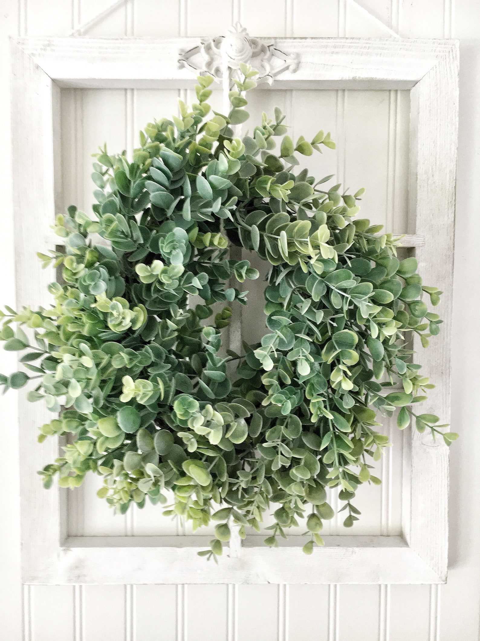 Window Frame Wall Decor Large Farmhouse Wall Hanging With - Etsy