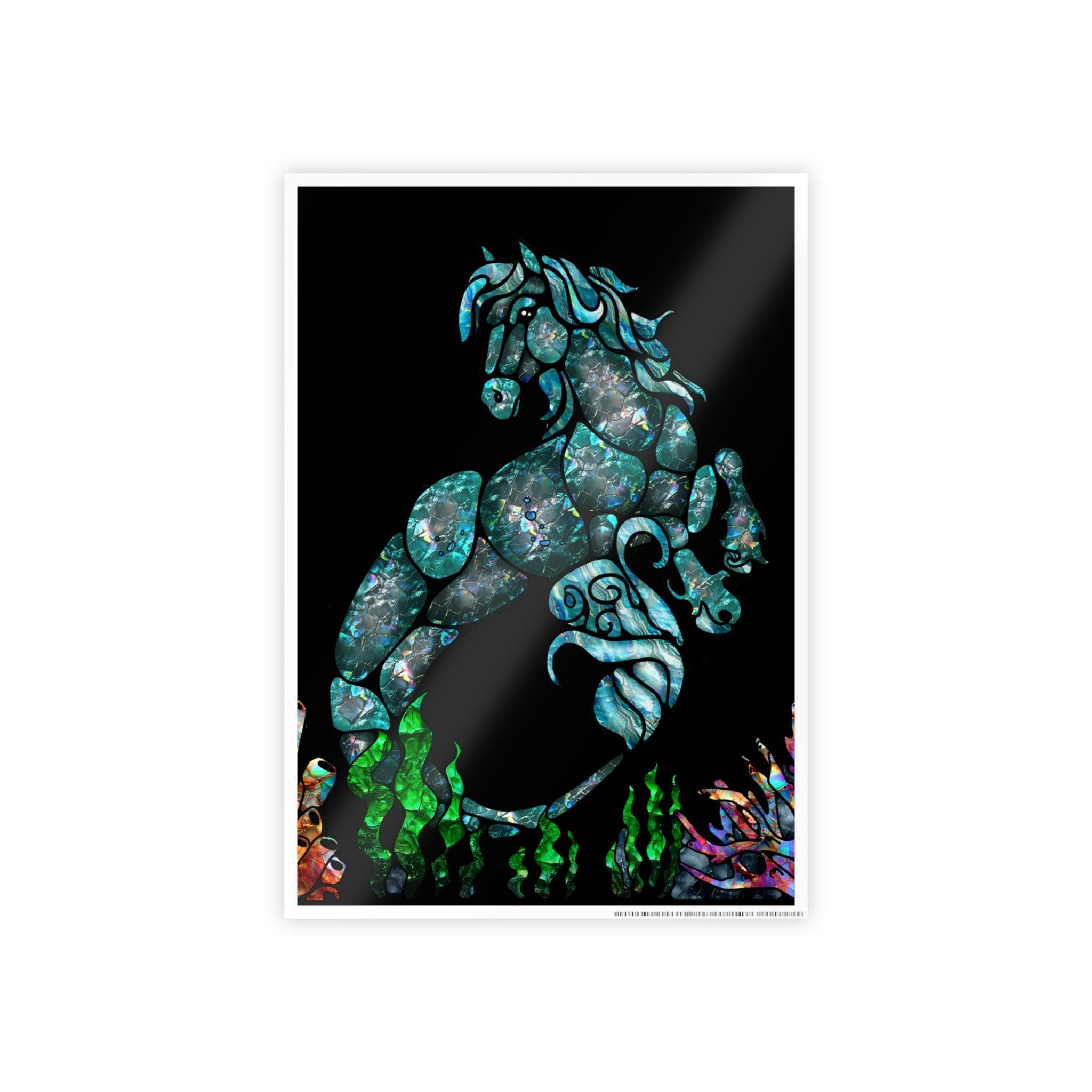 Hippocampus Poster, Mermaid, Merhorse, Mermicorn, Equine, Fantasy ...