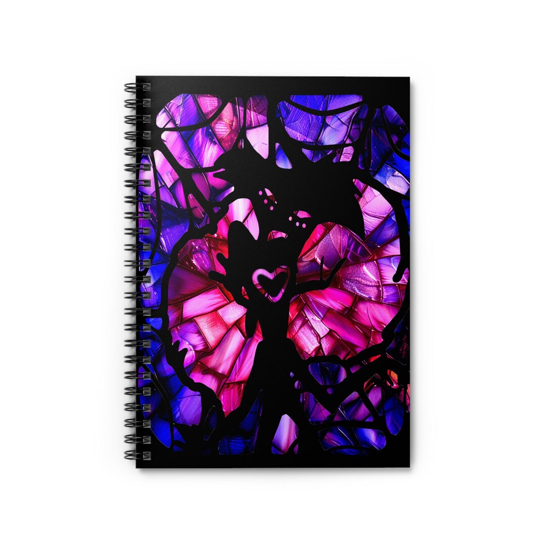 Hazbin, Notebook, Angel, Demon, Hazbin Hotel Angel, Protective, Gothic ...