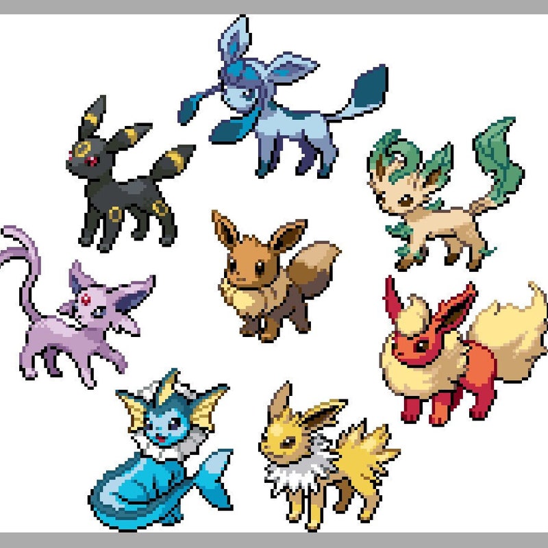 Eevee Pattern - Etsy