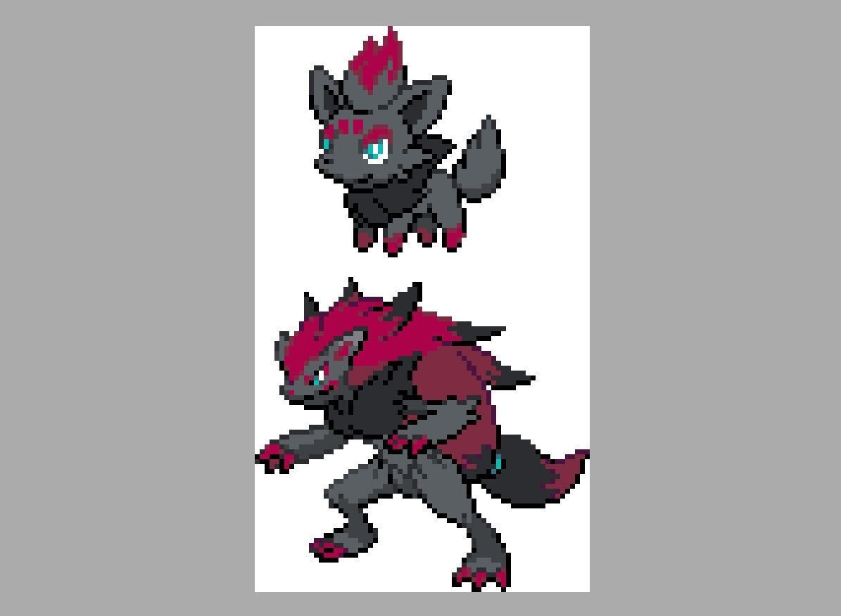 Zoroark Sprite Animated
