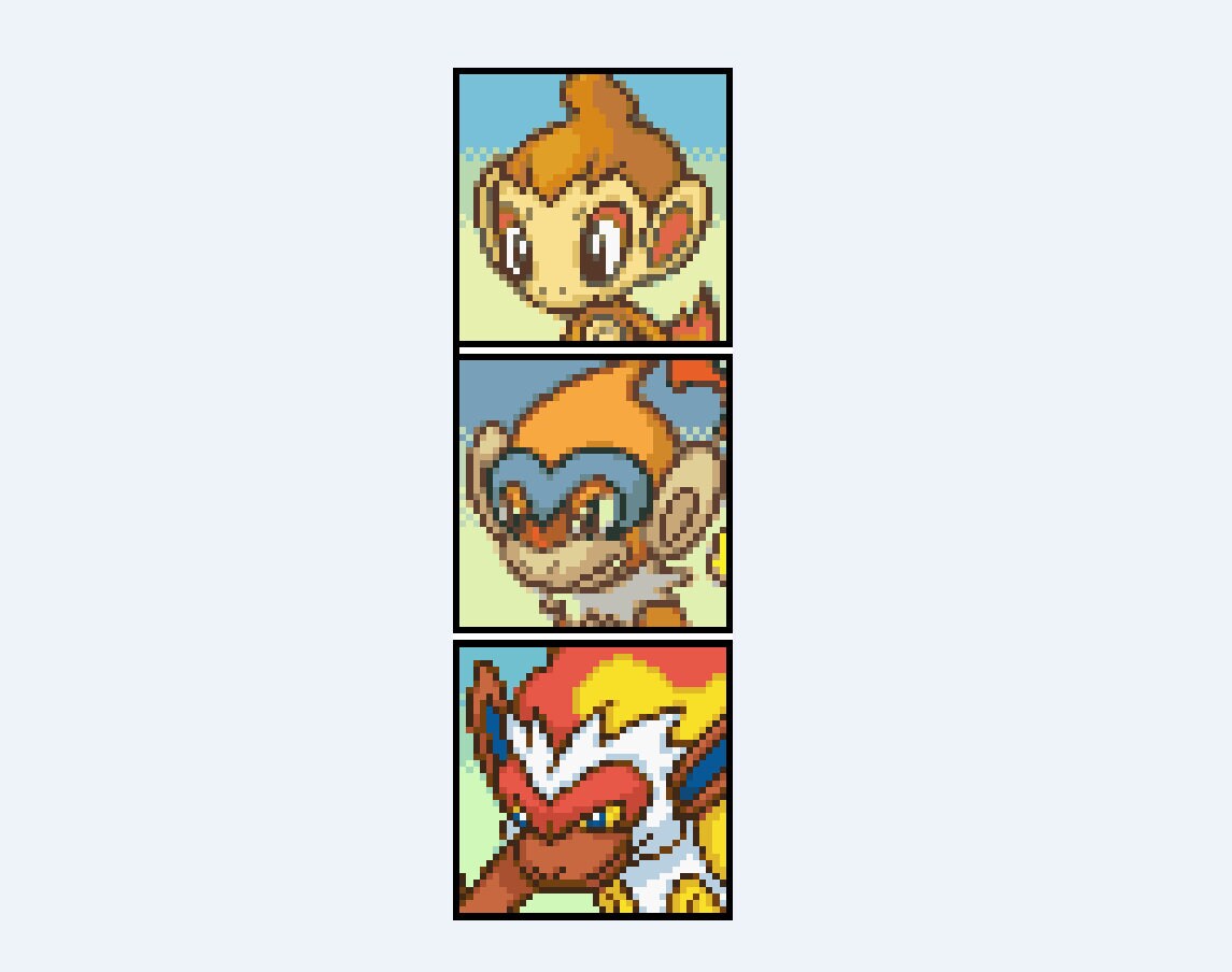 Pokemon Chimchar Evolution Chart