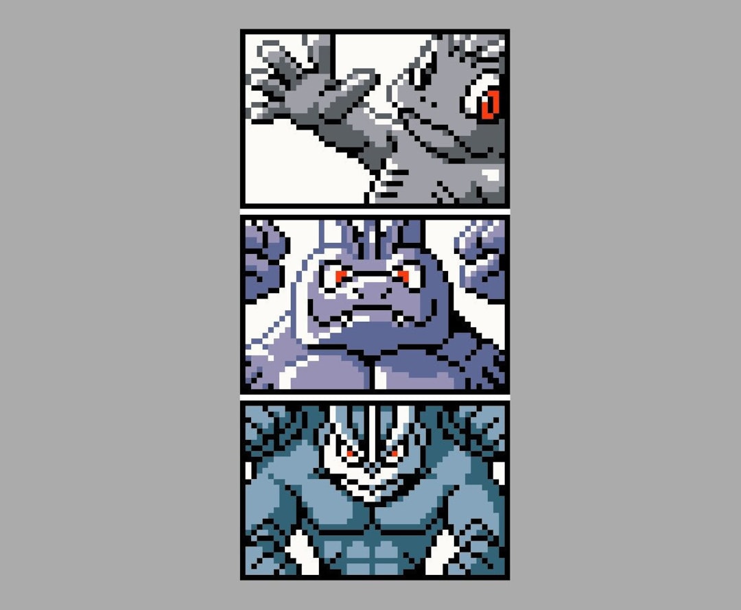 Machop Machoke & Machamp Pokemon Cross Stitch Pattern - Etsy