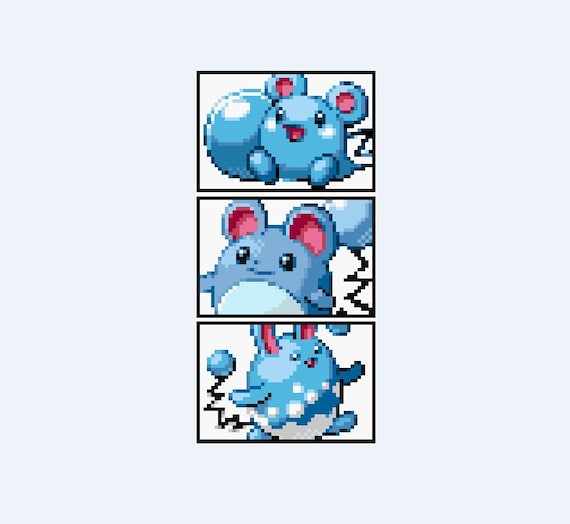 Shiny Azumarill Sprite
