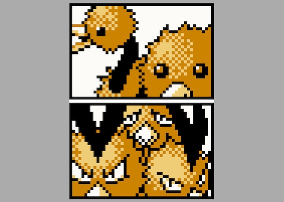 Doduo & Dodrio Easy Pokemon Cross Stitch Pattern - Etsy