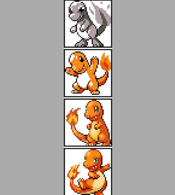 Pixel Art Maler Pokemon Charmander PATTERN] Looking For This Charizard