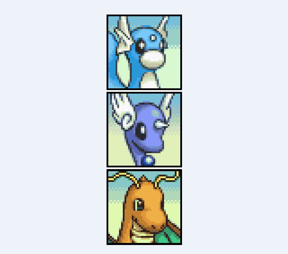 Dragonite Sprite Red