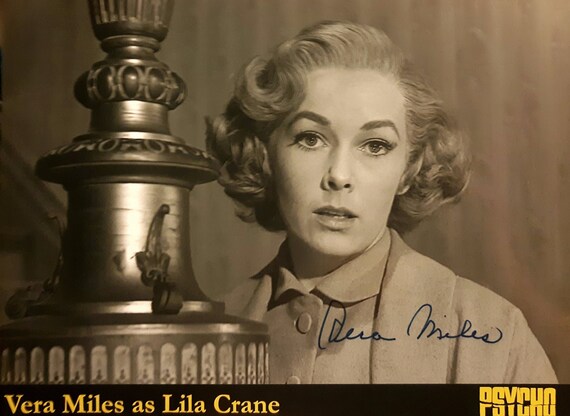 Vera Miles Autographed Signed 8x10 Photo From Alfred - Etsy