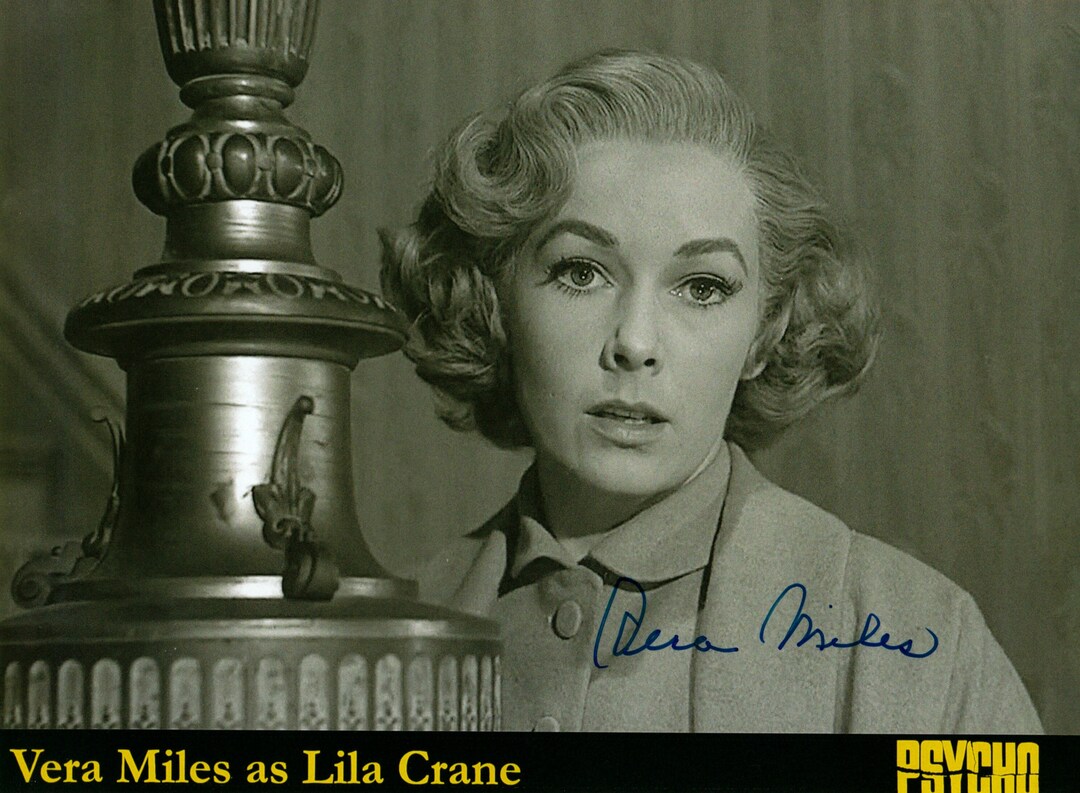 Vera Miles Autographed Signed 8x10 Photo From Alfred - Etsy