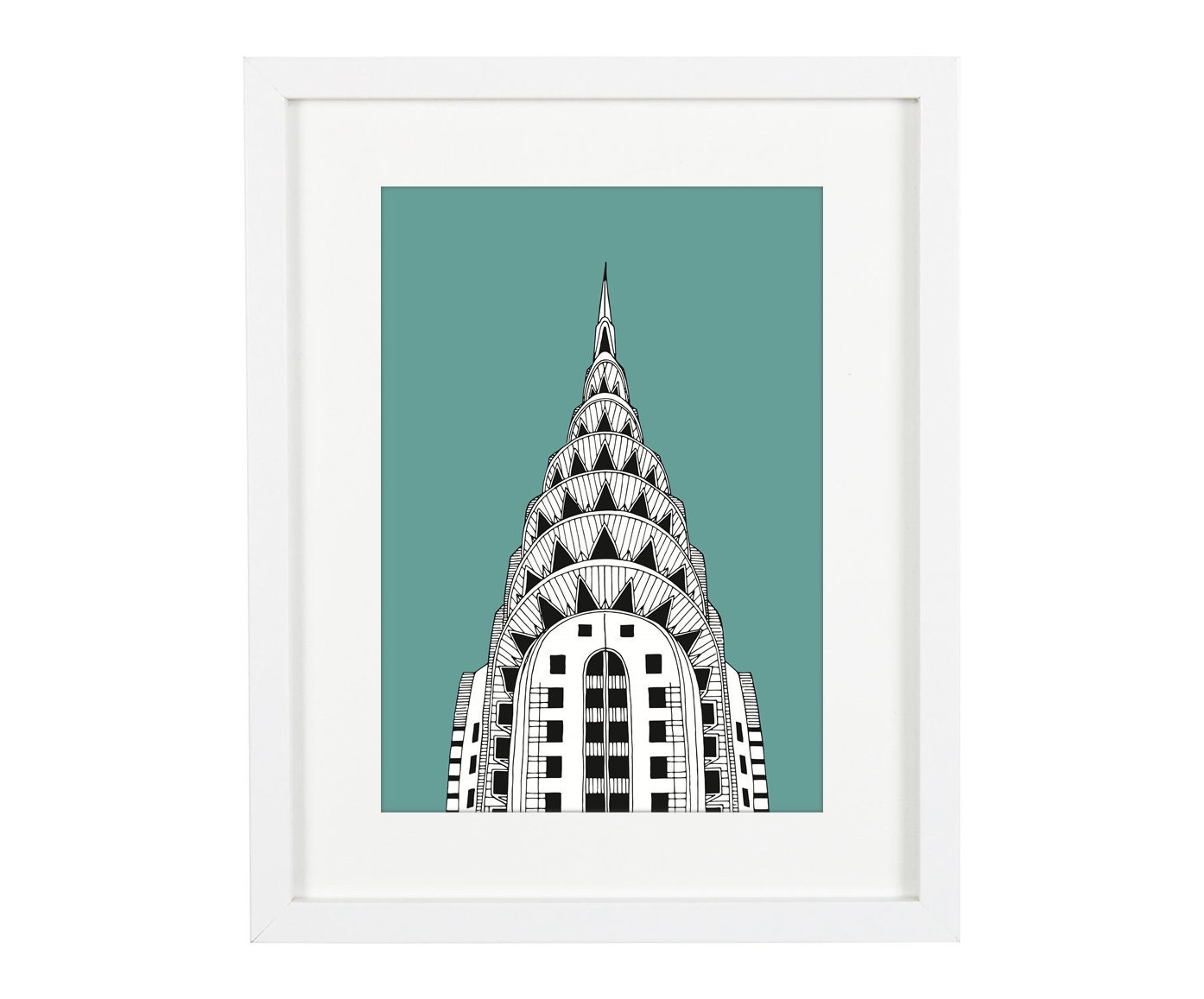 Chrysler Building Print New York Print New York | Etsy