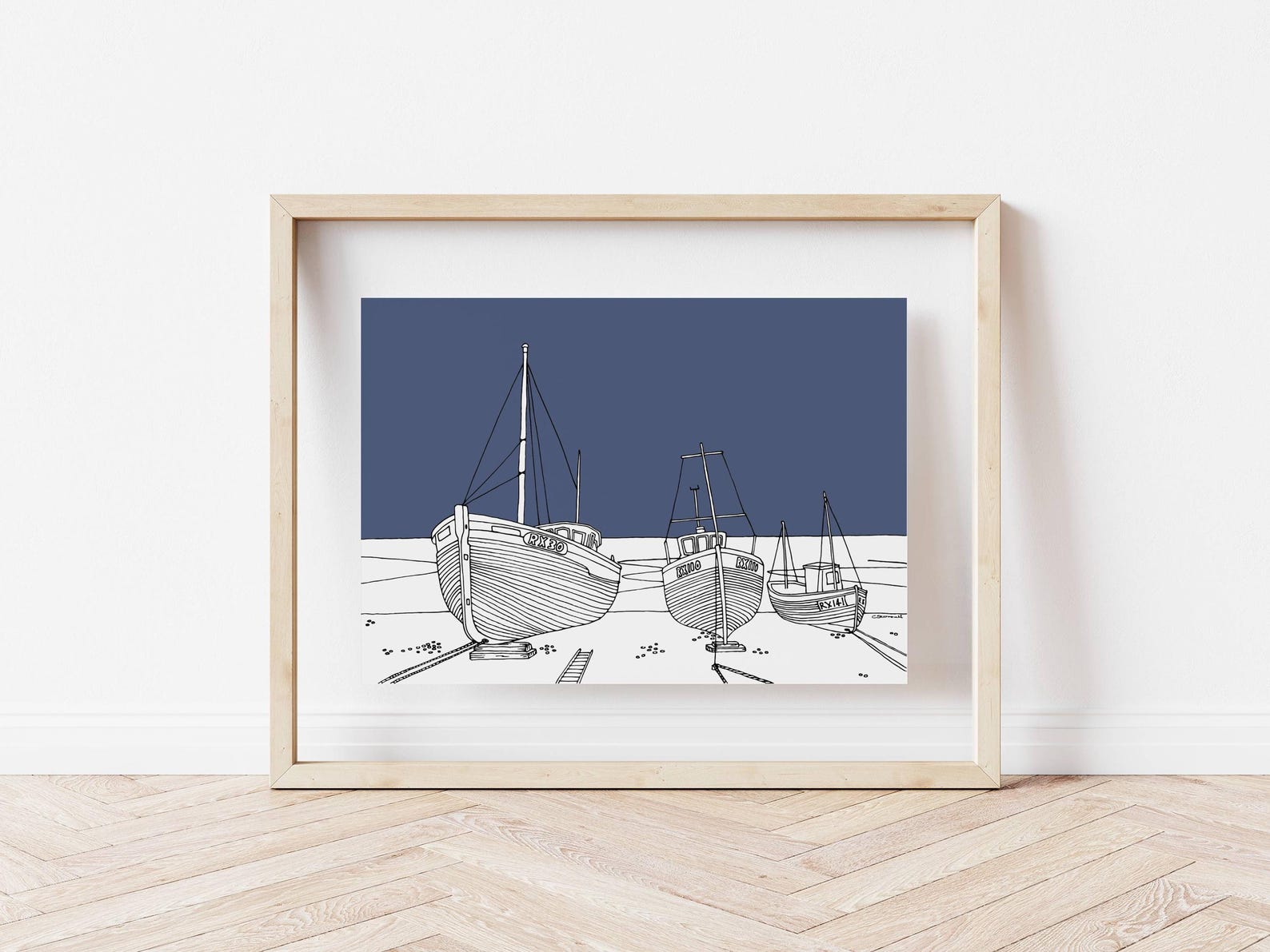 Fishing Boat Print | Coastal Prints | Nautical Prints | Bathroom Prints ...