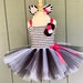 Zebra Costume - Zebra Tutu - Halloween Costume - Black and Pink Zebra ...