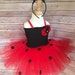 Ladybug costume ladybug dress lady bug tutu halloween | Etsy