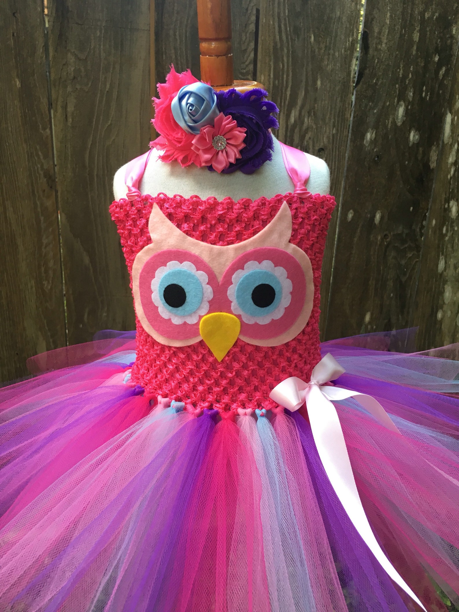 Owl Costume - Owl Tutu Dress - Halloween Costume - Owl Birthday Dress ...
