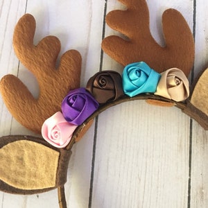 Reindeer Headband - Deer Costume - Deer Costume Accessory - Christmas ...