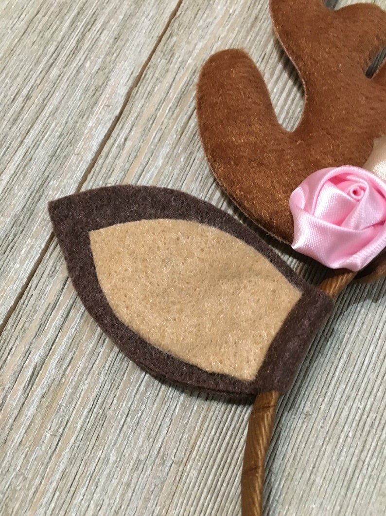 Deer Headband Deer Costume Deer Costume Accessory Deer - Etsy