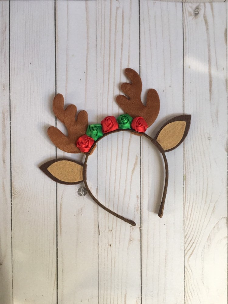 Reindeer headband deer costume deer costume accessory | Etsy