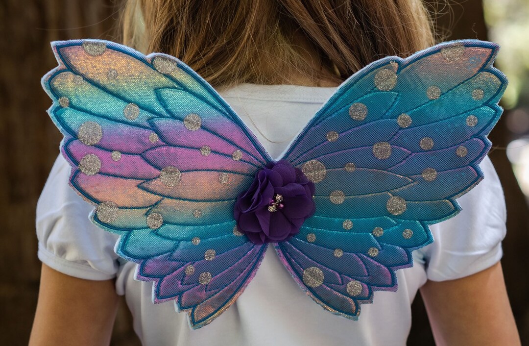 Butterfly Wings - Turquoise Fairy Wings - Unicorn Costume Wings ...