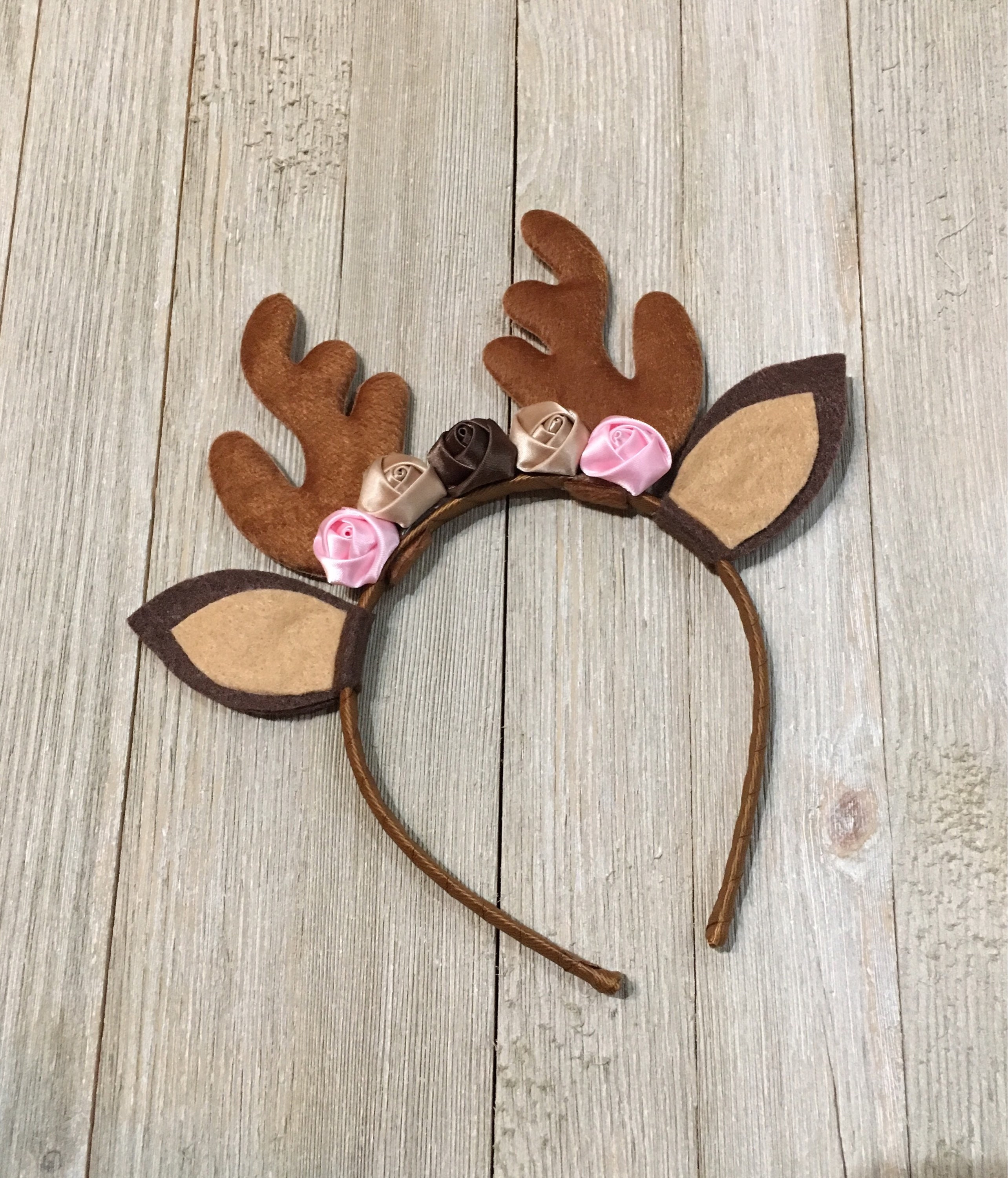 Deer Headband Deer Costume Deer Costume Accessory Deer Horne Deer Antlers Deer Ears Headband Doe Headband Etsy Ireland