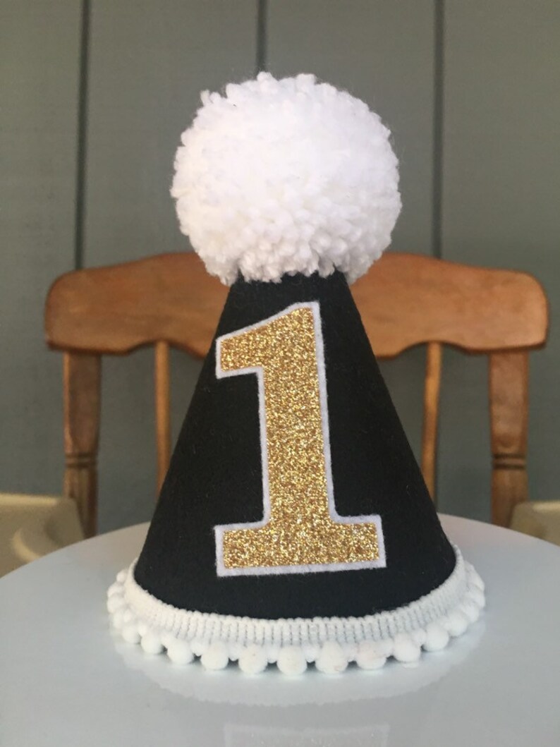 Boys 1st Birthday Hat and High Chair Banner - First Birthday Hat - Boys ...