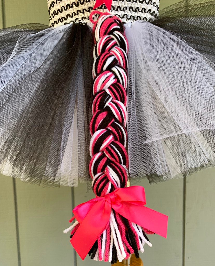 Zebra Costume - Zebra Tutu - Halloween Costume - Black and Pink Zebra ...