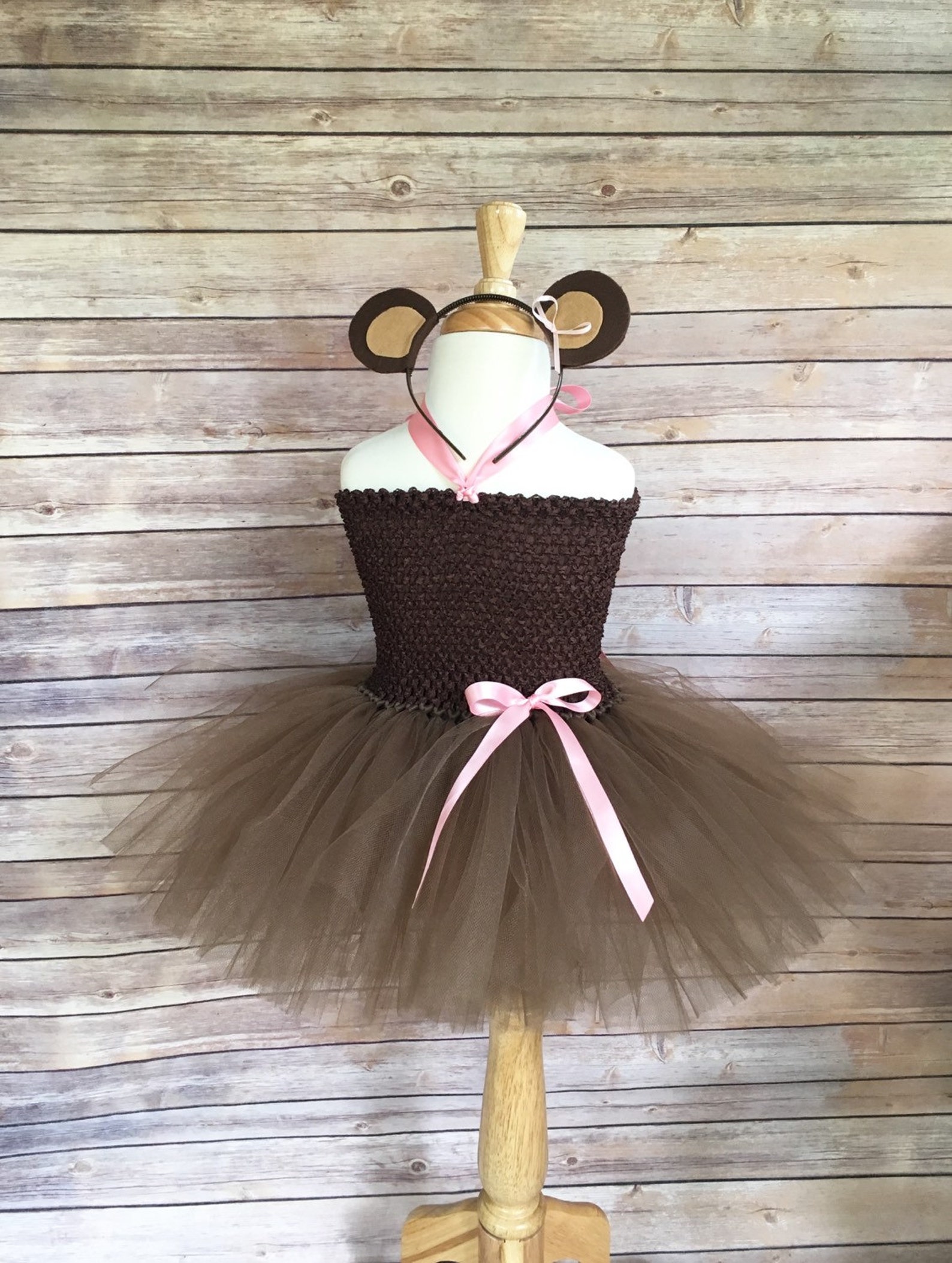Monkey costume monkey tutu halloween costume girls | Etsy