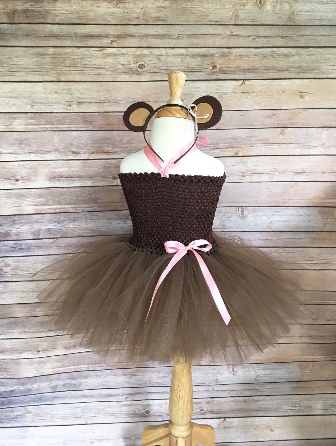 Baby Girl Monkey Costume