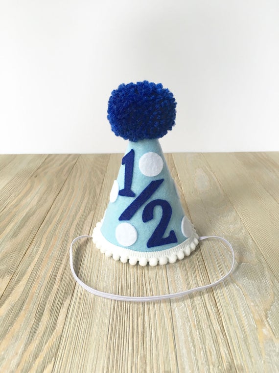 Blue Birthday Hat