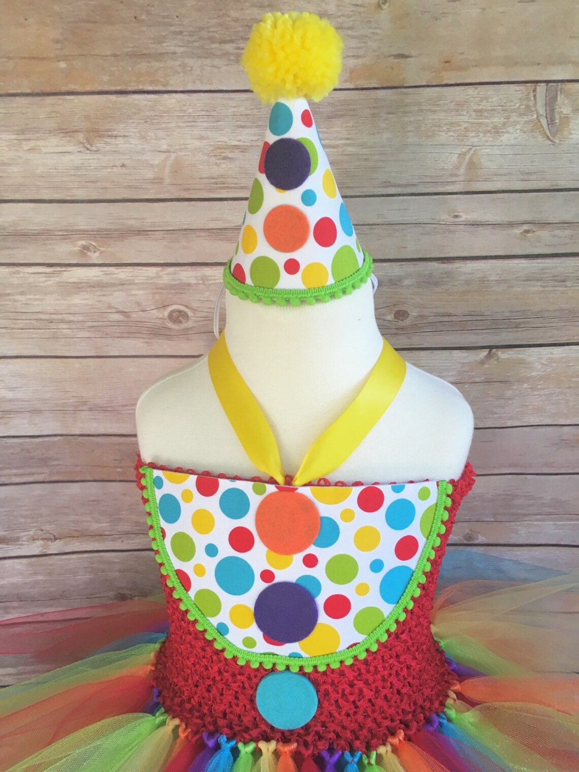 Clown Costume - Clown Tutu - Halloween Costume - Girls Dress up ...