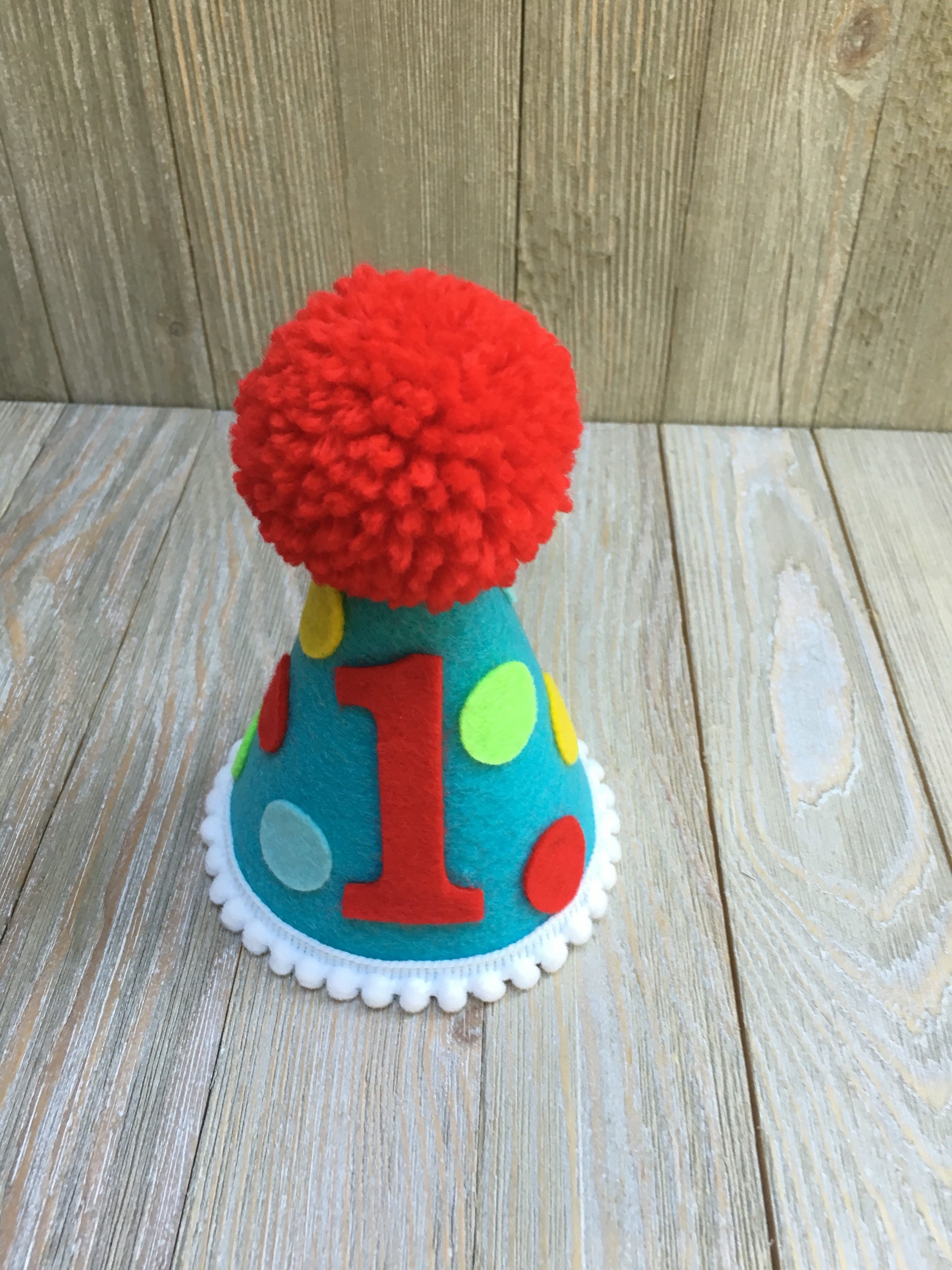 First birthday hat 1st birthday party hat boys girls | Etsy