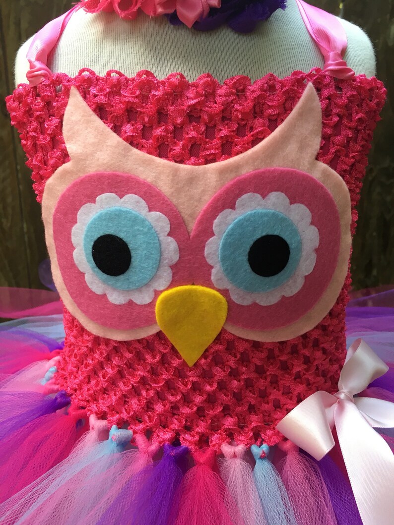 Owl Costume - Owl Tutu Dress - Halloween Costume - Owl Birthday Dress ...