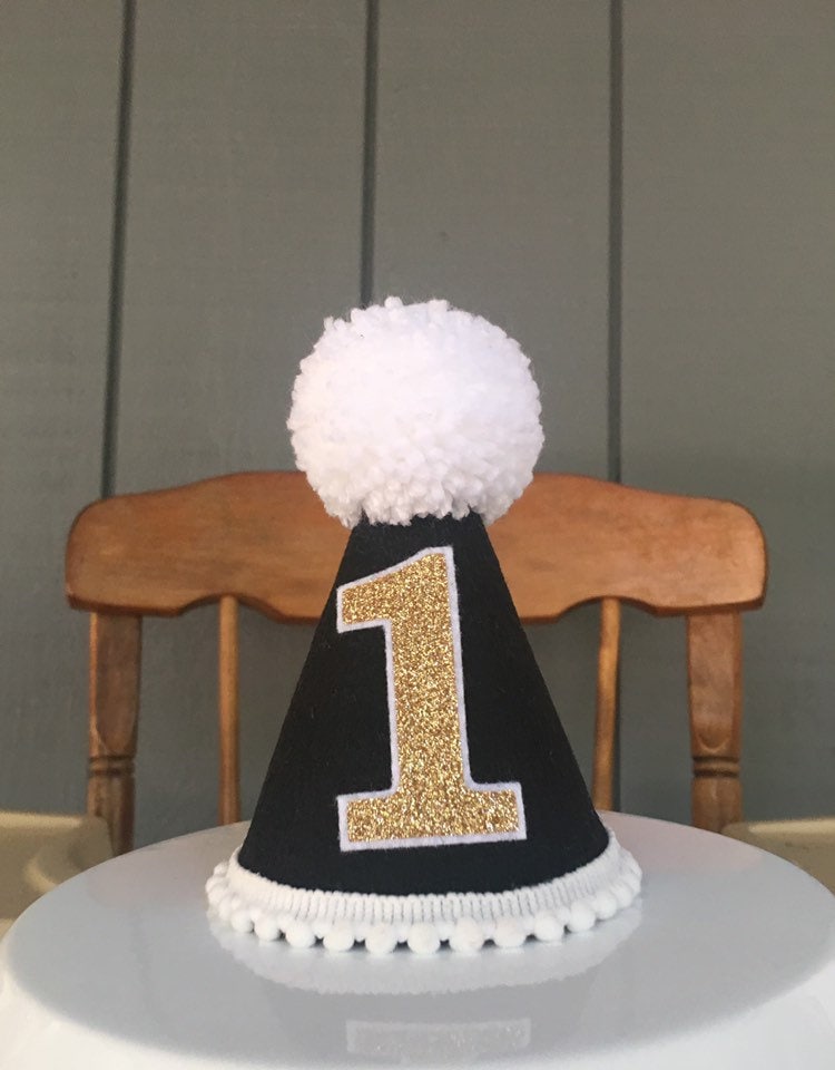 Boys 1st Birthday Hat and High Chair Banner - First Birthday Hat - Boys ...