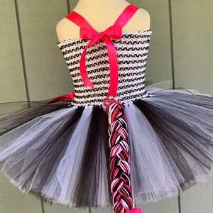 Zebra Costume - Zebra Tutu - Halloween Costume - Black and Pink Zebra ...