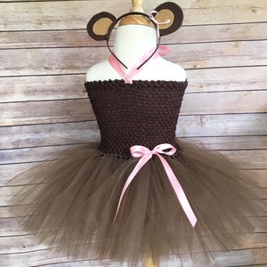 Monkey Costume - Monkey Tutu - Halloween Costume - Girls Dress up ...