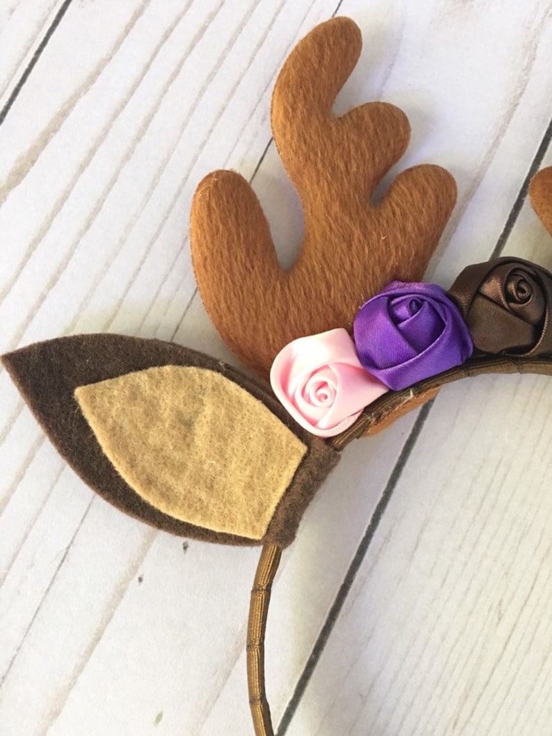 Reindeer Headband Deer Costume Deer Costume Accessory - Etsy