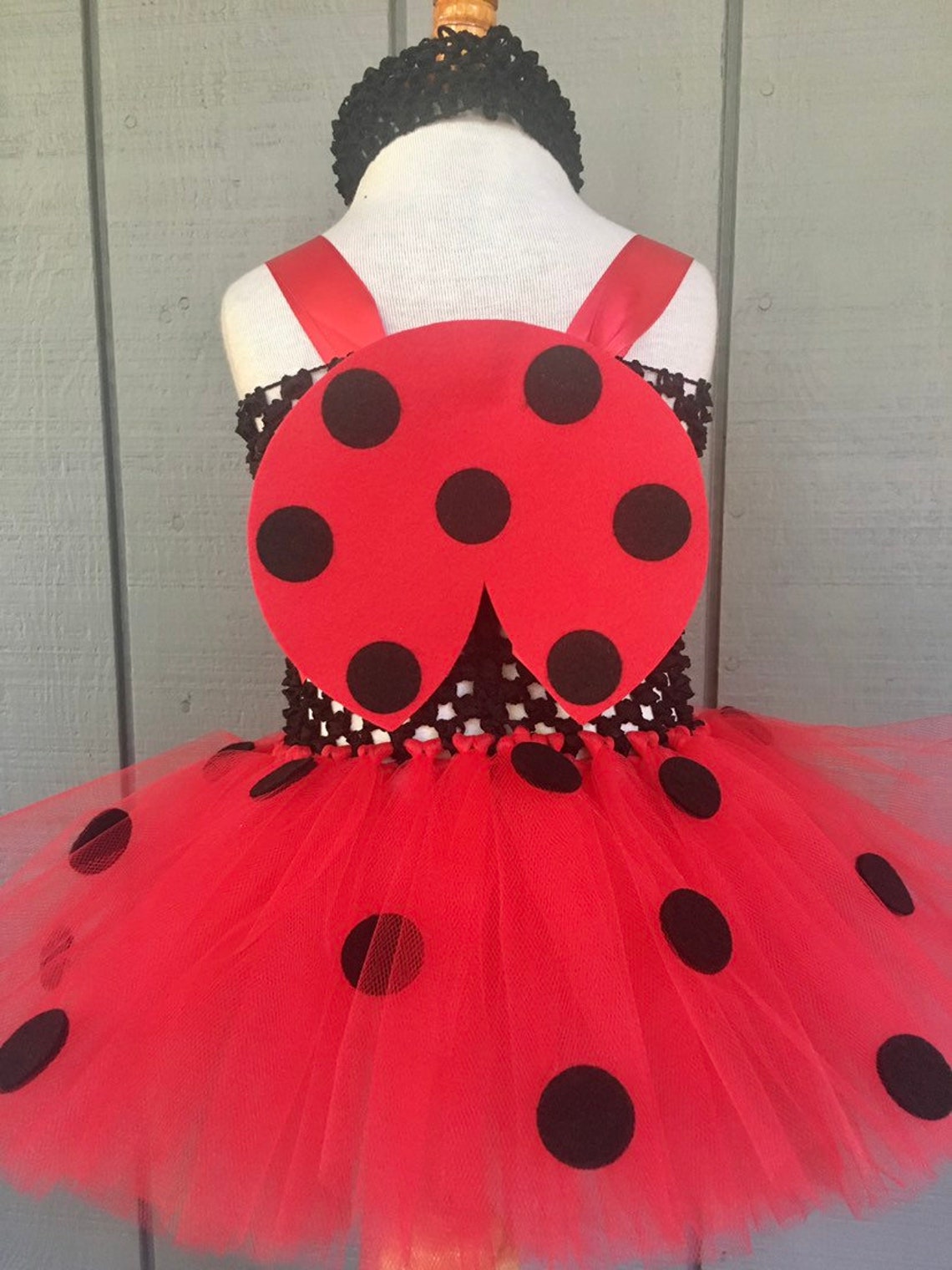 Ladybug costume ladybug dress lady bug tutu halloween | Etsy