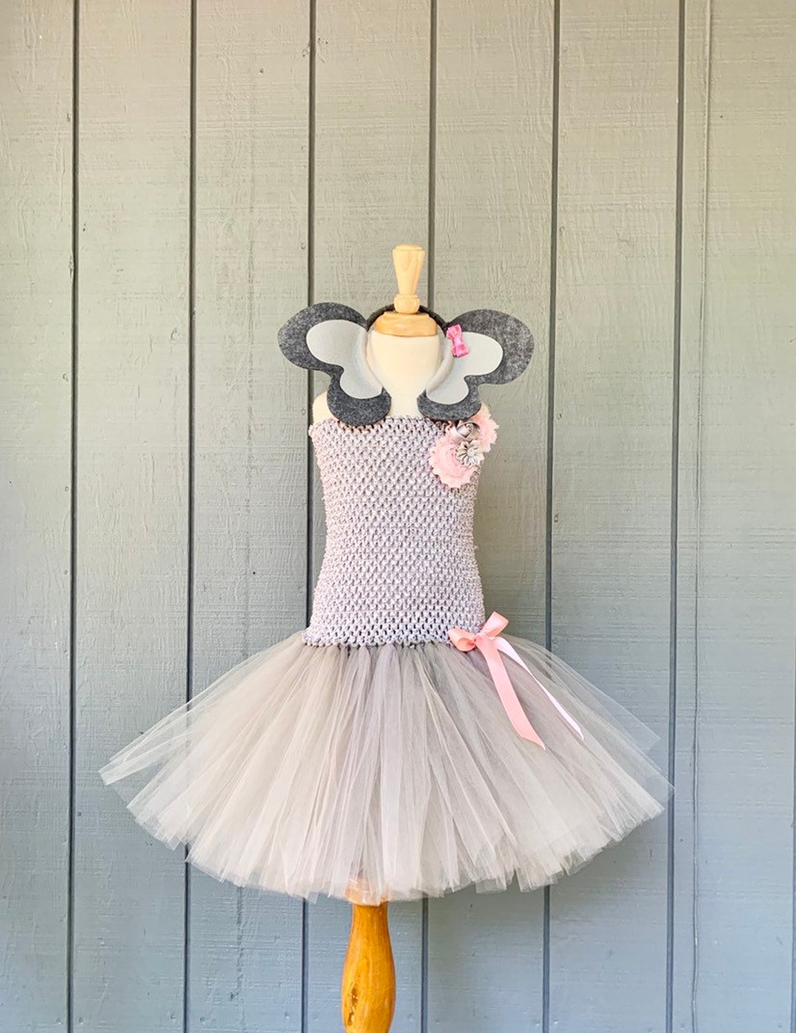 Elephant Tutu Dress Elephant Costume Halloween Costume | Etsy