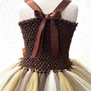 Brown Owl Costume - Owl Dress - Halloween Costume - Owl Birthday Dress ...