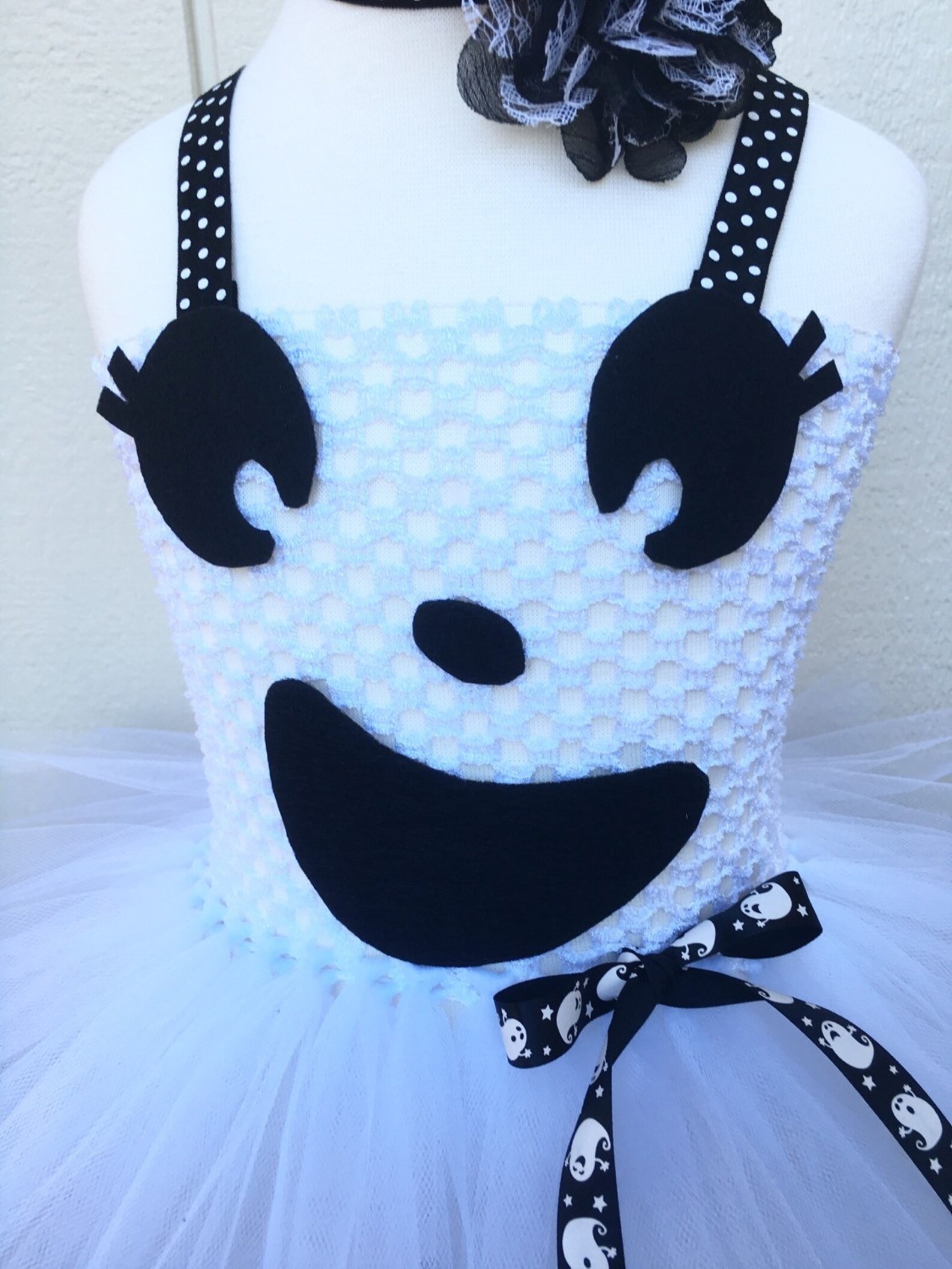Girls Ghost Costume - Halloween Costume - Ghost Tutu Dress - Baby Girl ...
