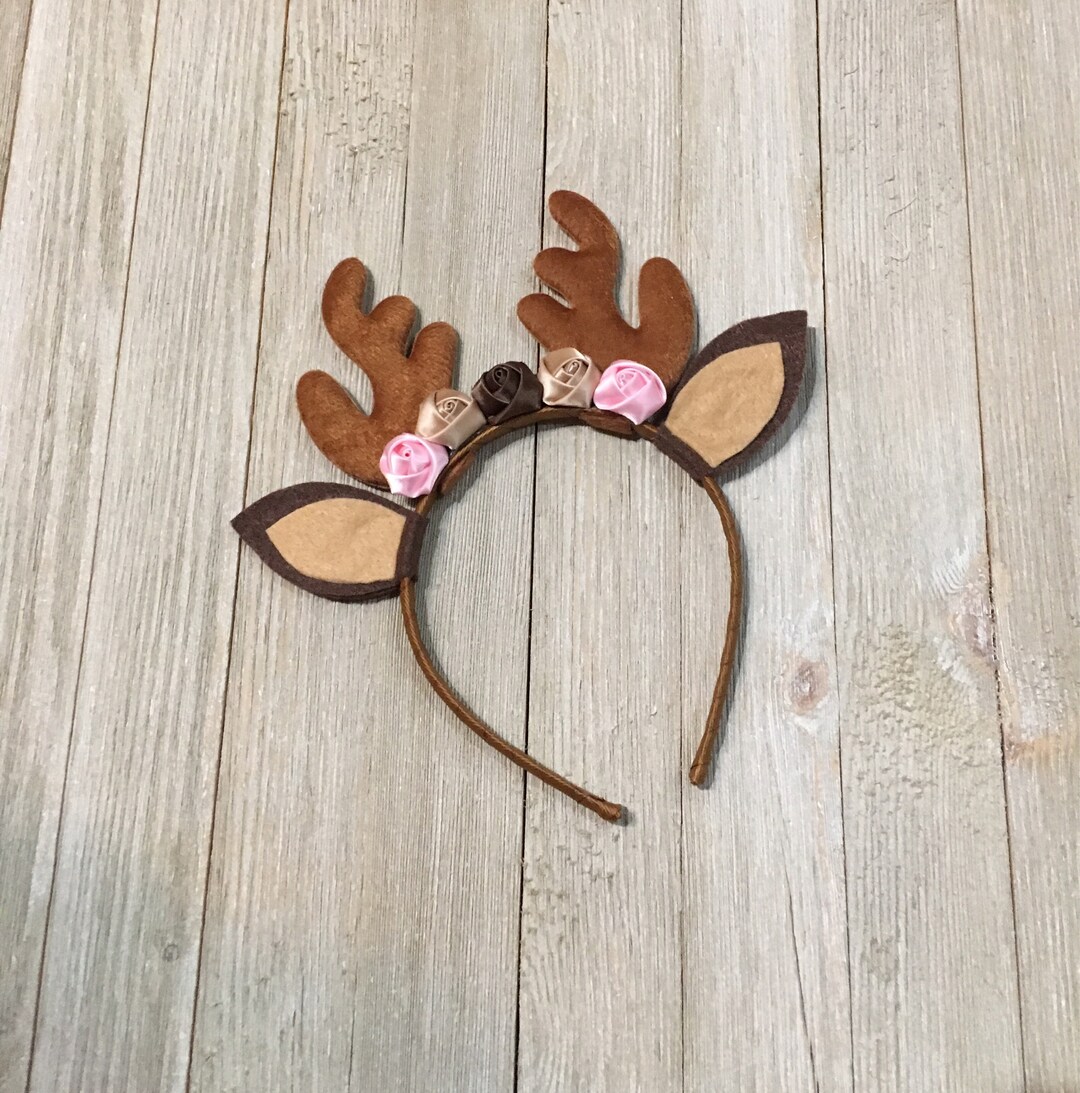 Deer Headband - Deer Costume - Deer Costume Accessory - Deer Horne ...