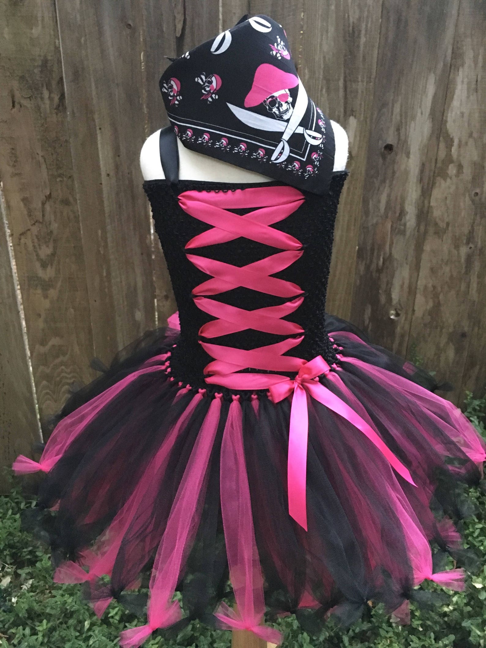 Pink Pirate Costume Pirate Costume Pirate Dress Tutu Etsy