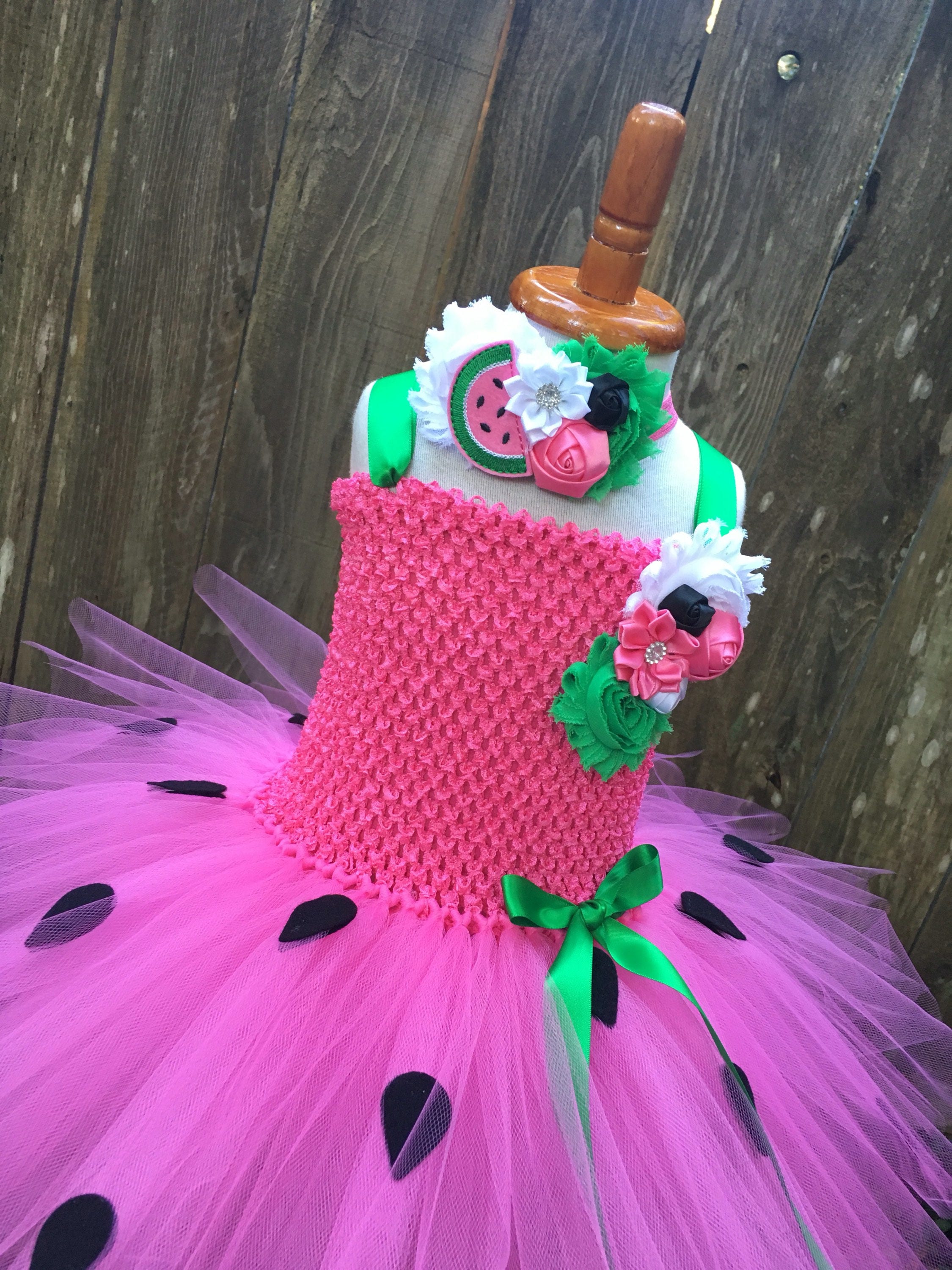 Watermelon costume watermelon tutu watermelon dress | Etsy