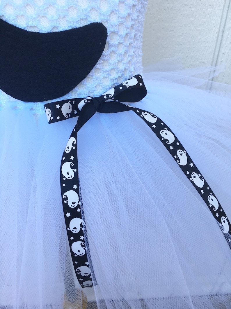 Girls Ghost Costume - Halloween Costume - Ghost Tutu Dress - Baby Girl ...