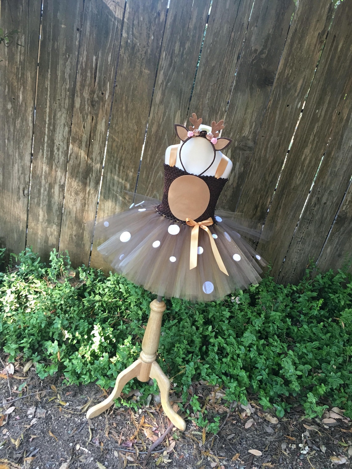 Deer costume deer tutu girls dress up doe tutu dress | Etsy