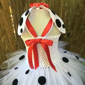 Dalmatian Costume - Dalmation Tutu - Halloween Costume - Dalmatian ...