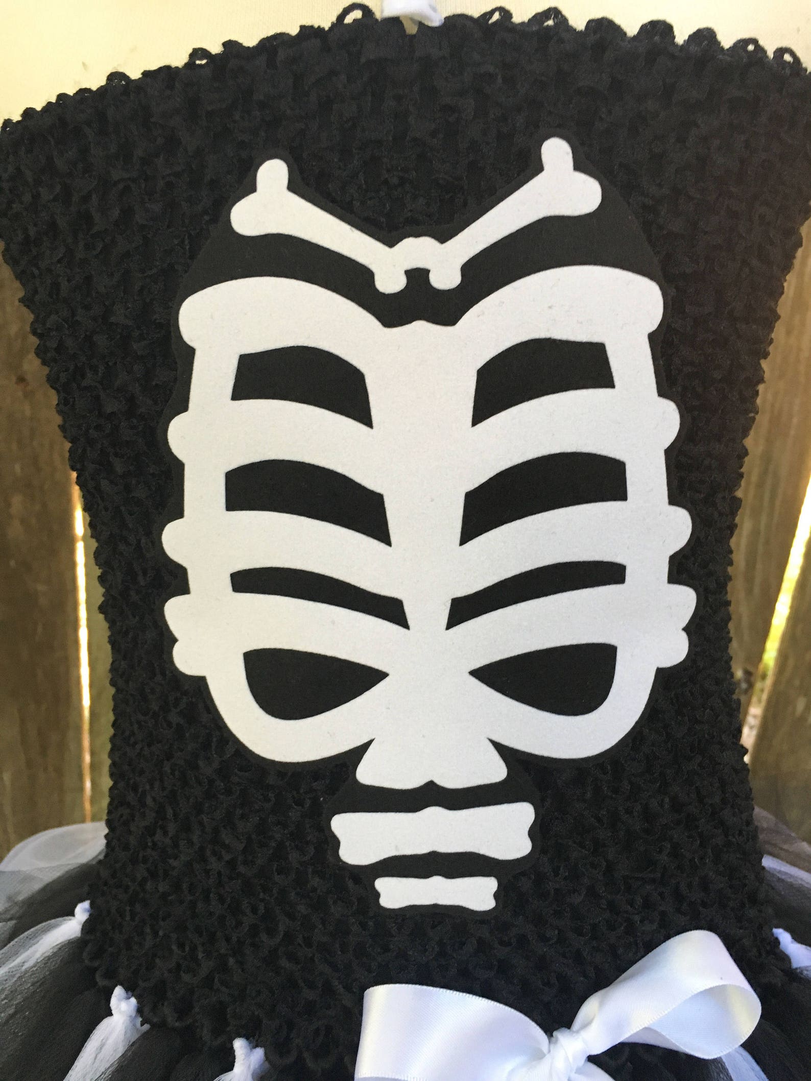 Skeleton Costume - Girls Tutu Costume - Halloween Costume - Skeleton ...