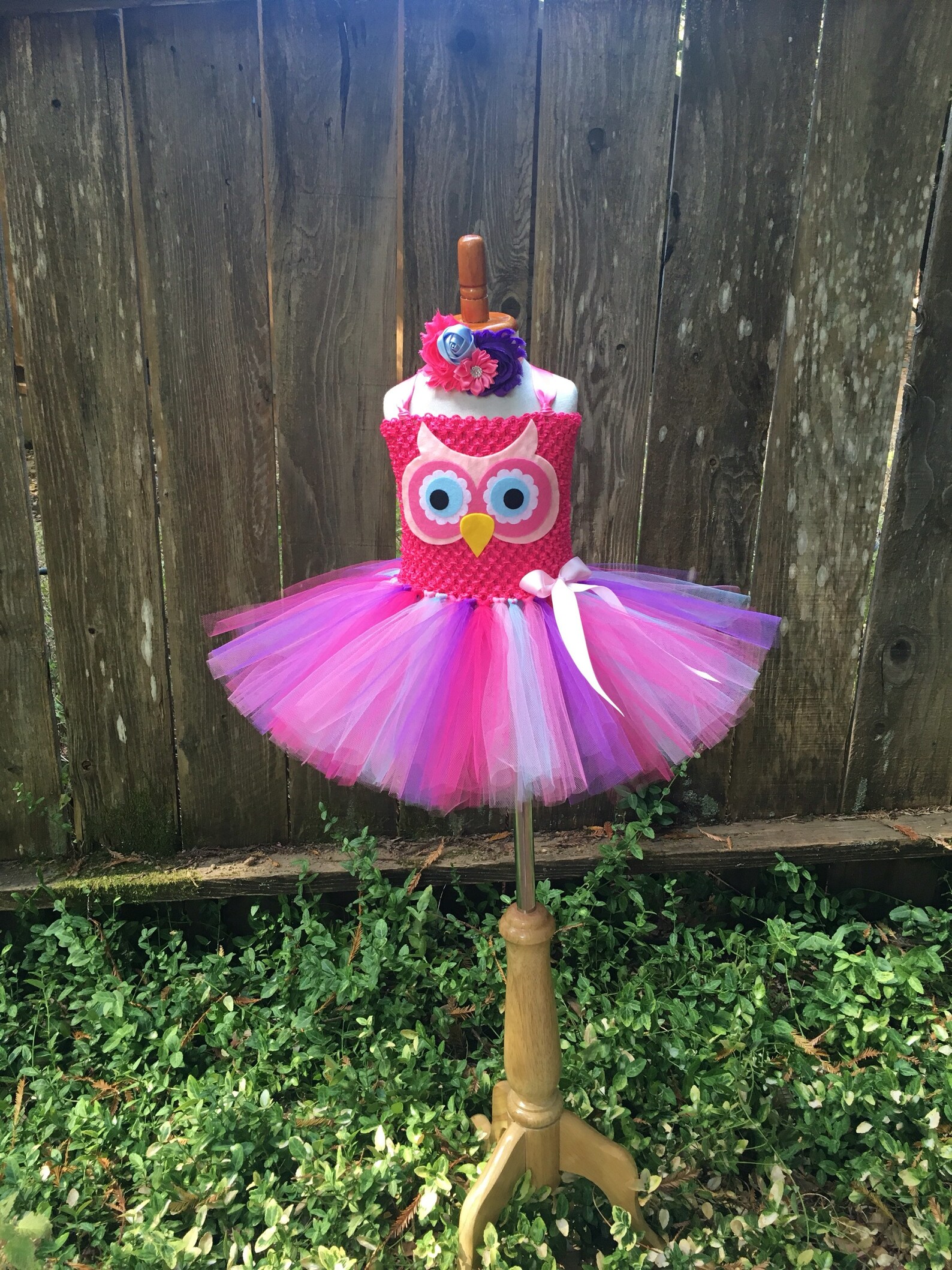 Owl Costume - Owl Tutu Dress - Halloween Costume - Owl Birthday Dress ...